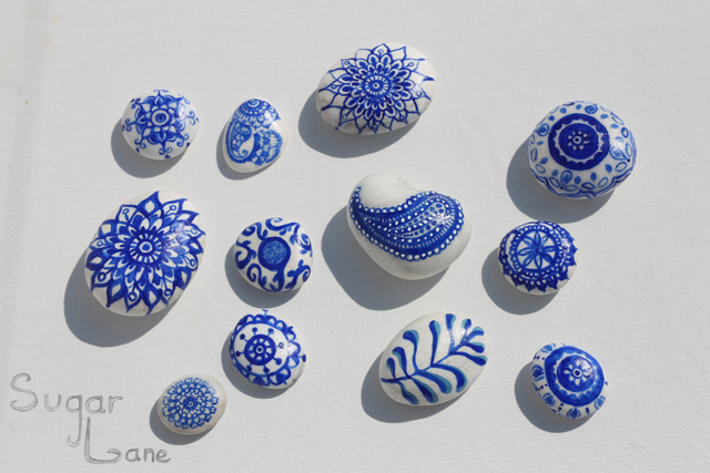 DIY Deco: Painted Stones - SUGAR LANE