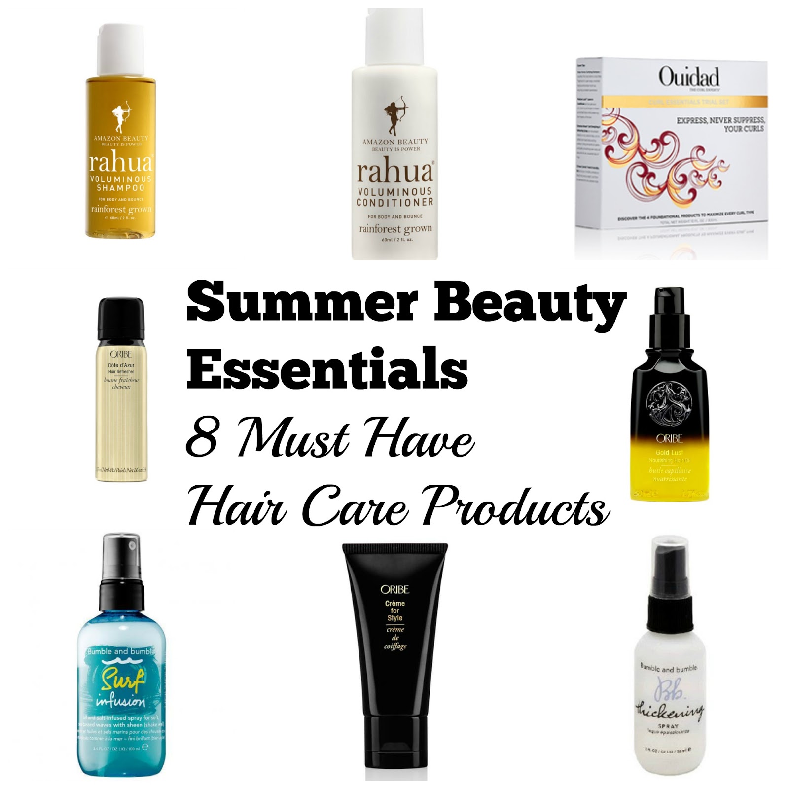 Summer Beauty Essentials - 8 Must Have Hair Products - Corinna B's World