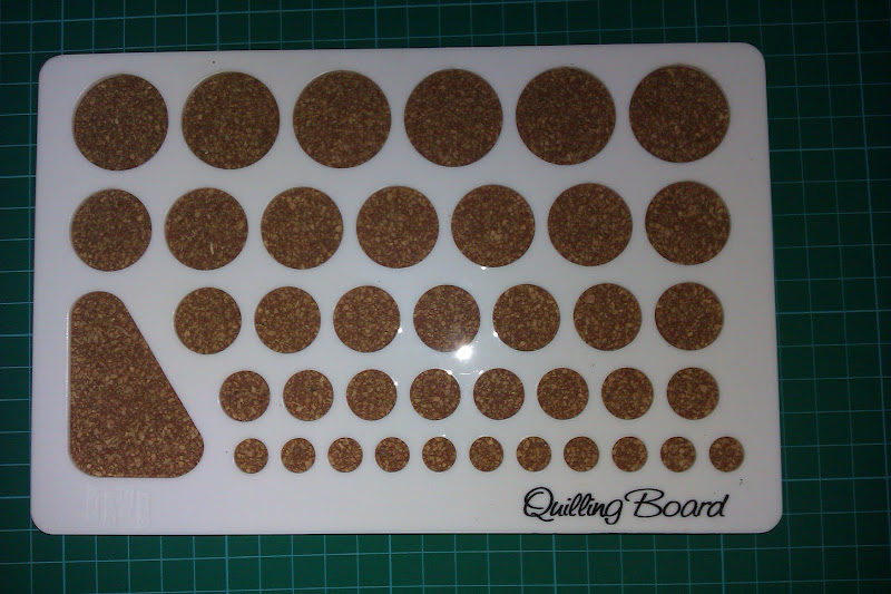 A1 CRAFT: Quilling Shape Board