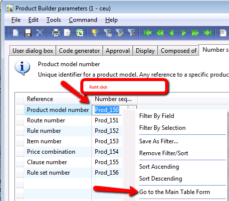 dynamics ax 2009 product builder
