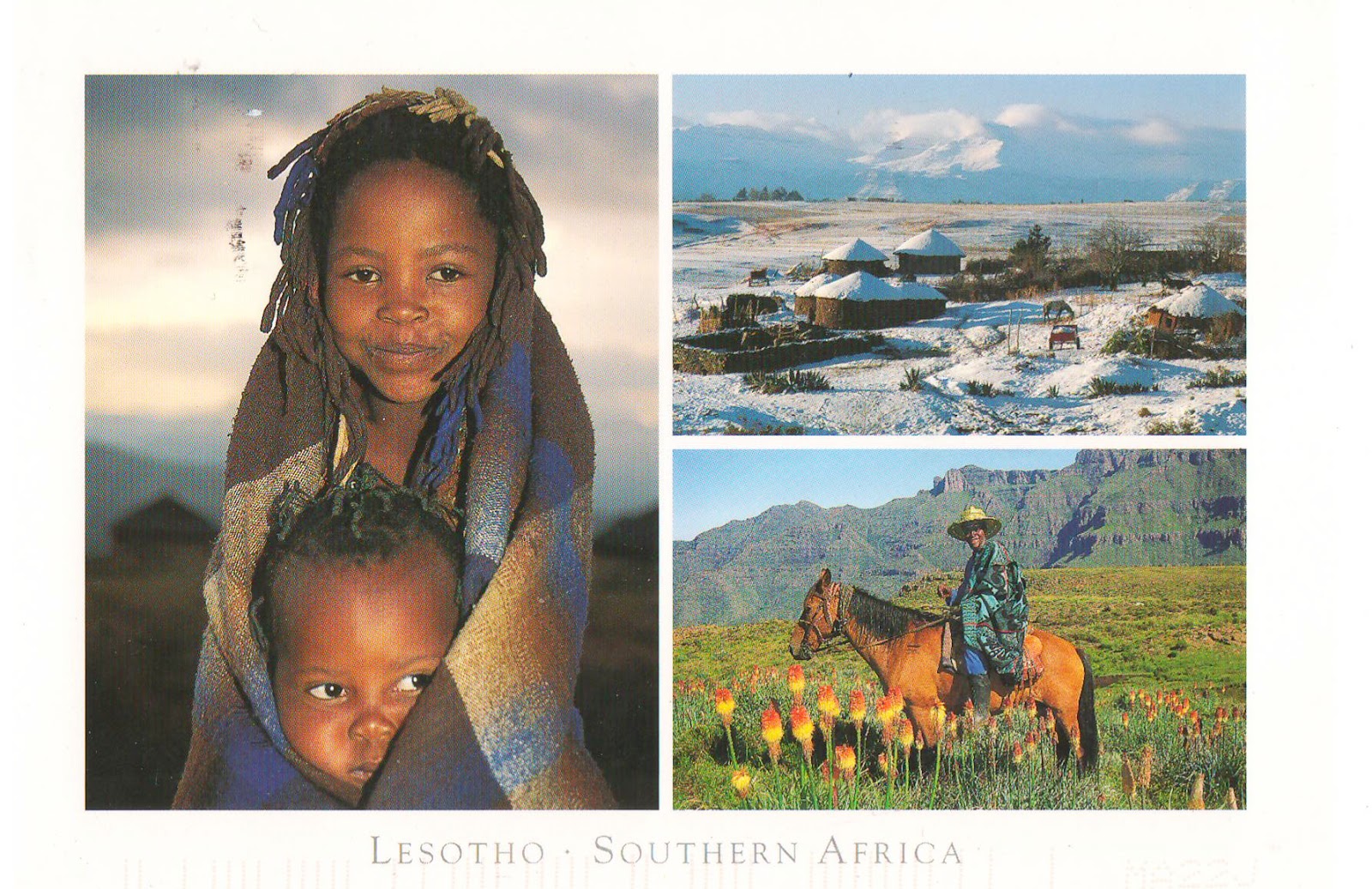 One postcard, One world: Postcard from Lesotho