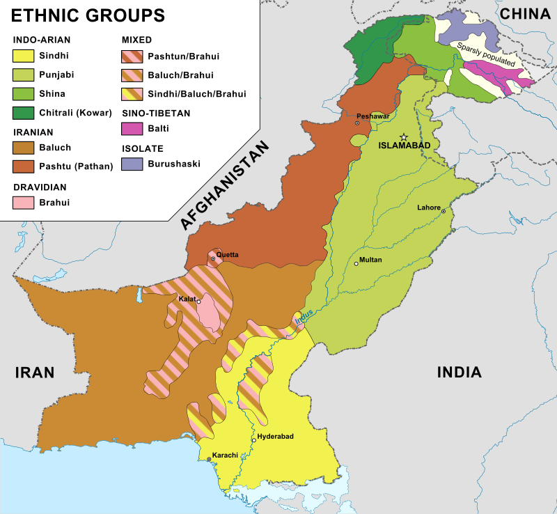 ANTHROPOLOGY OF ACCORD: Map on Monday: PAKISTAN