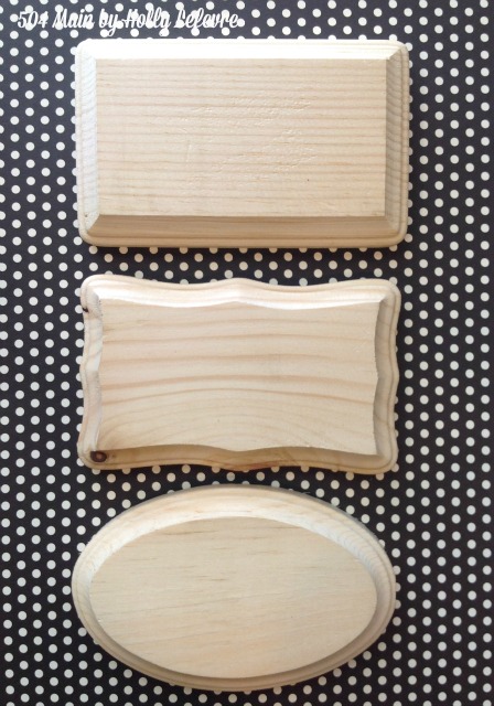 504 Main by Holly Lefevre: Rustic Wood Christmas {Ornament} Signs