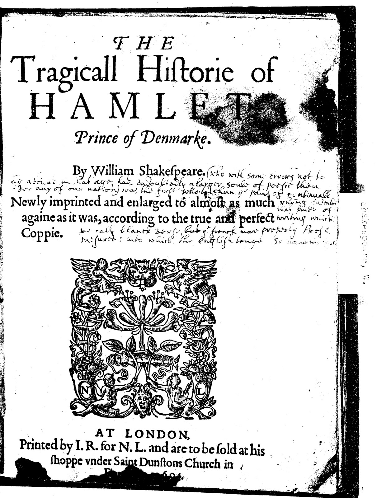 Bad Quarto Productions: April 2016