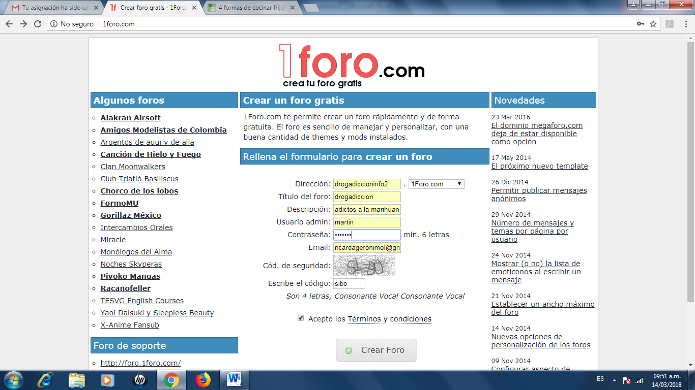 INSTRUCTIVOS FOROS VIRTUALES