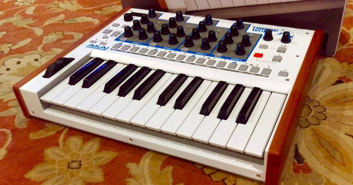 MATRIXSYNTH: Akai Timbre Wolf Analog Synthesizer