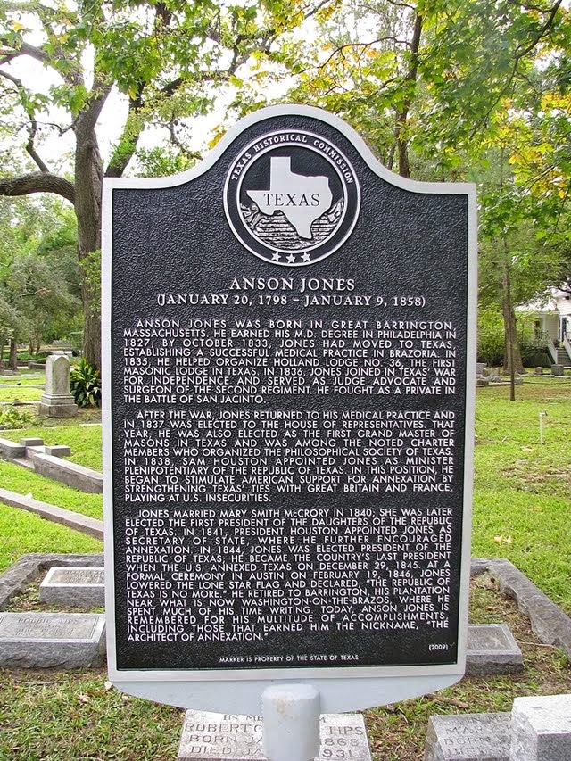 Texas History Page: Celebration of Texas Statehood and President Anson ...