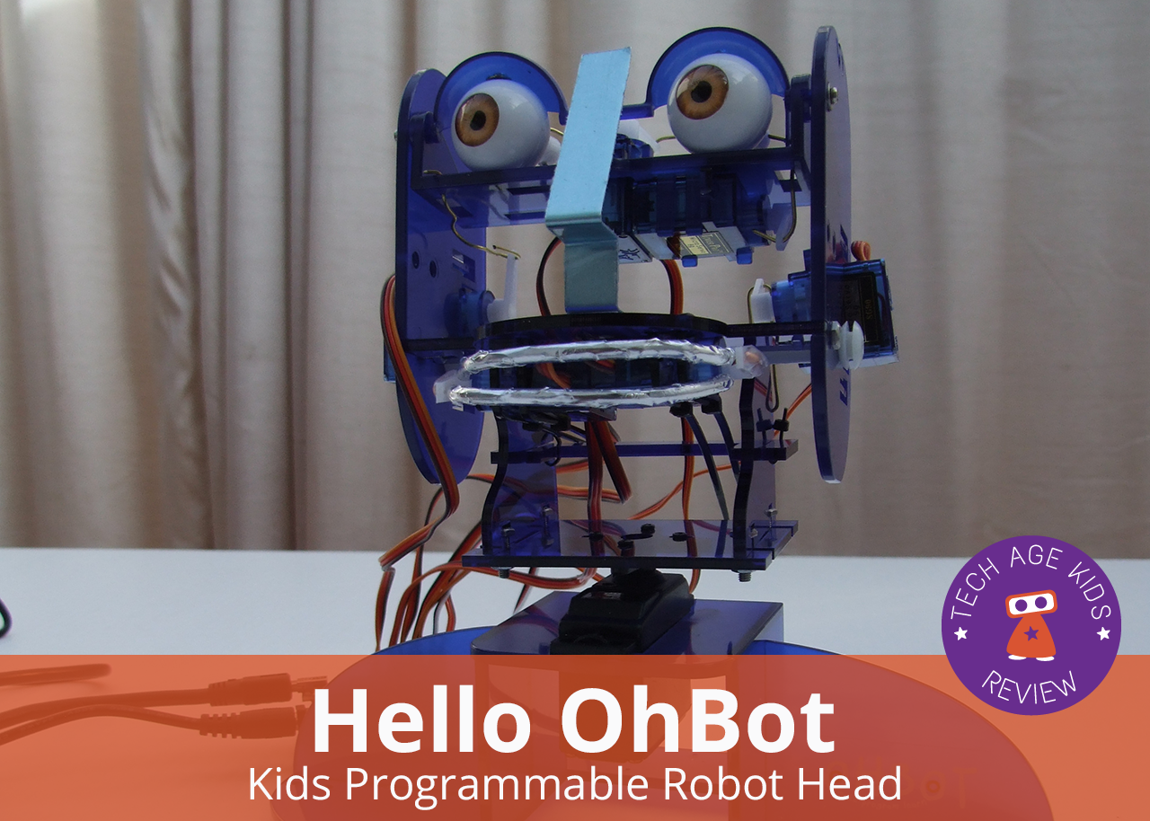 OhBot the Kids Programmable Robot Head | Tech Age Kids | Technology for ...