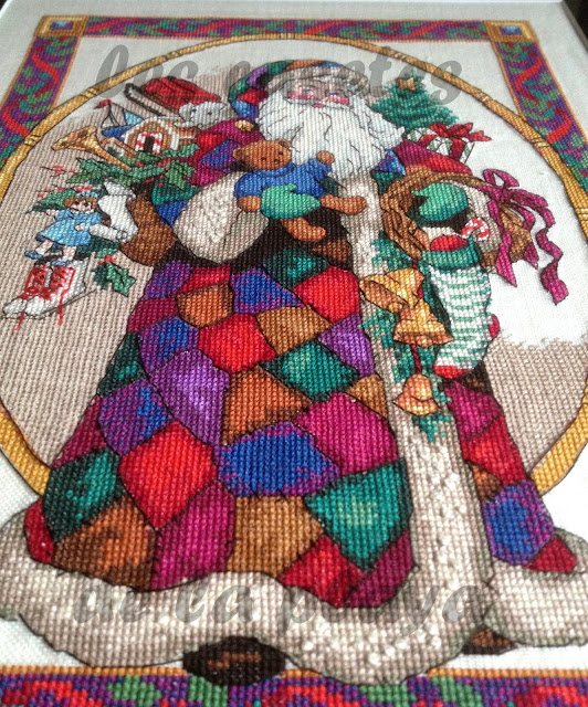 patchwork santa
