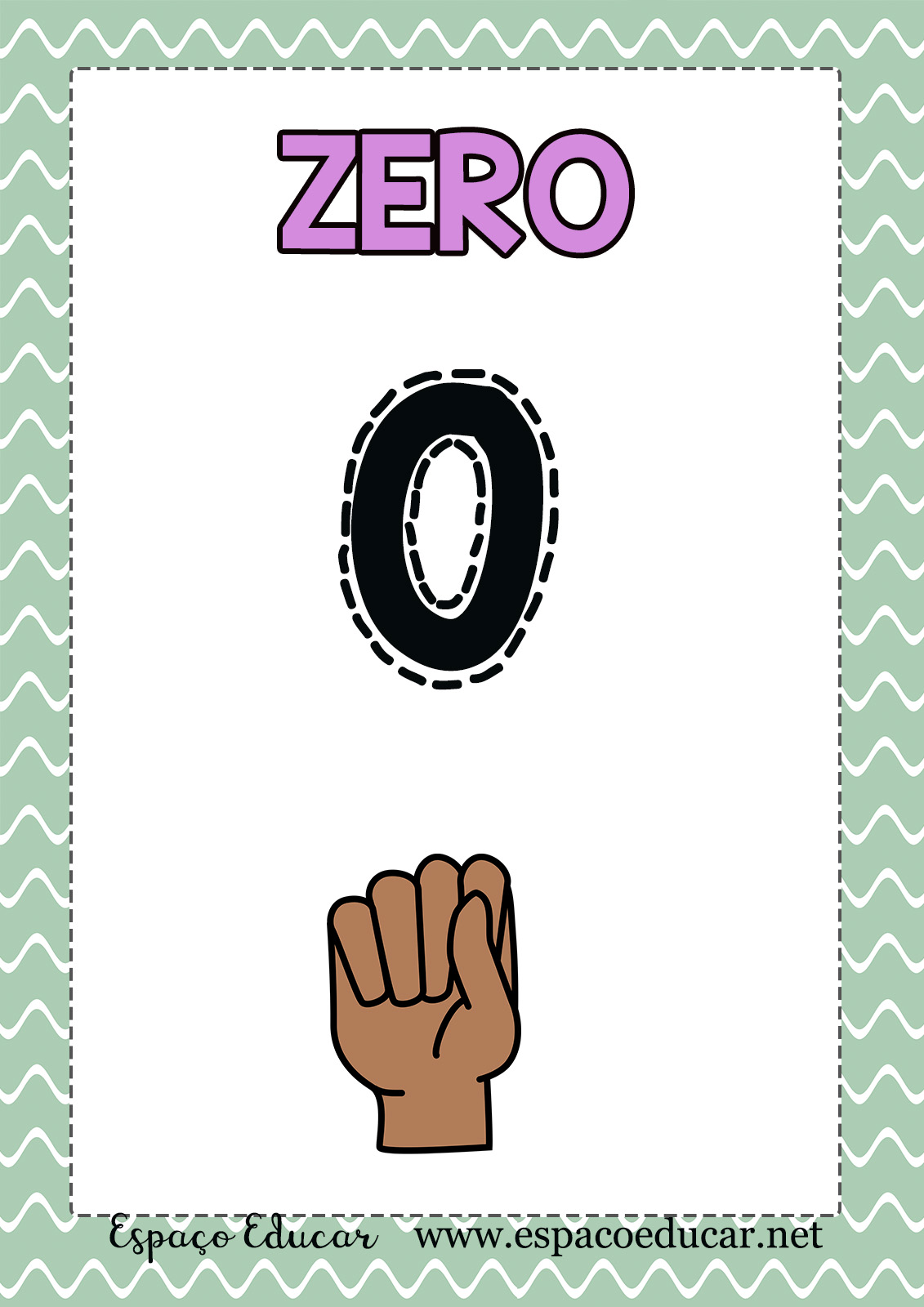 LOUCOS POR TECNOLOGIAS: Cartazes dos Numerais de Zero a Dez Ilustrados ...