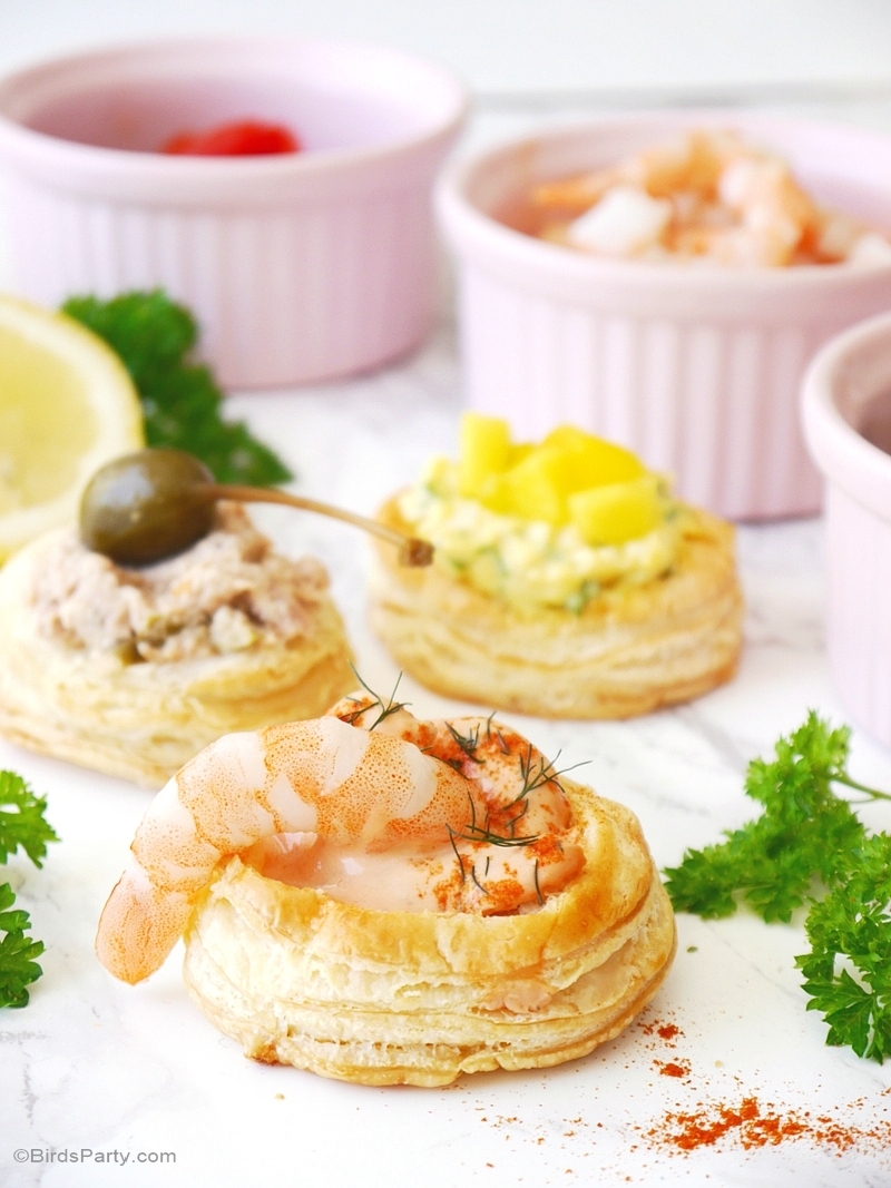 Retro Vol-au-Vent Party Recipe Appetizers - Party Ideas | Party ...