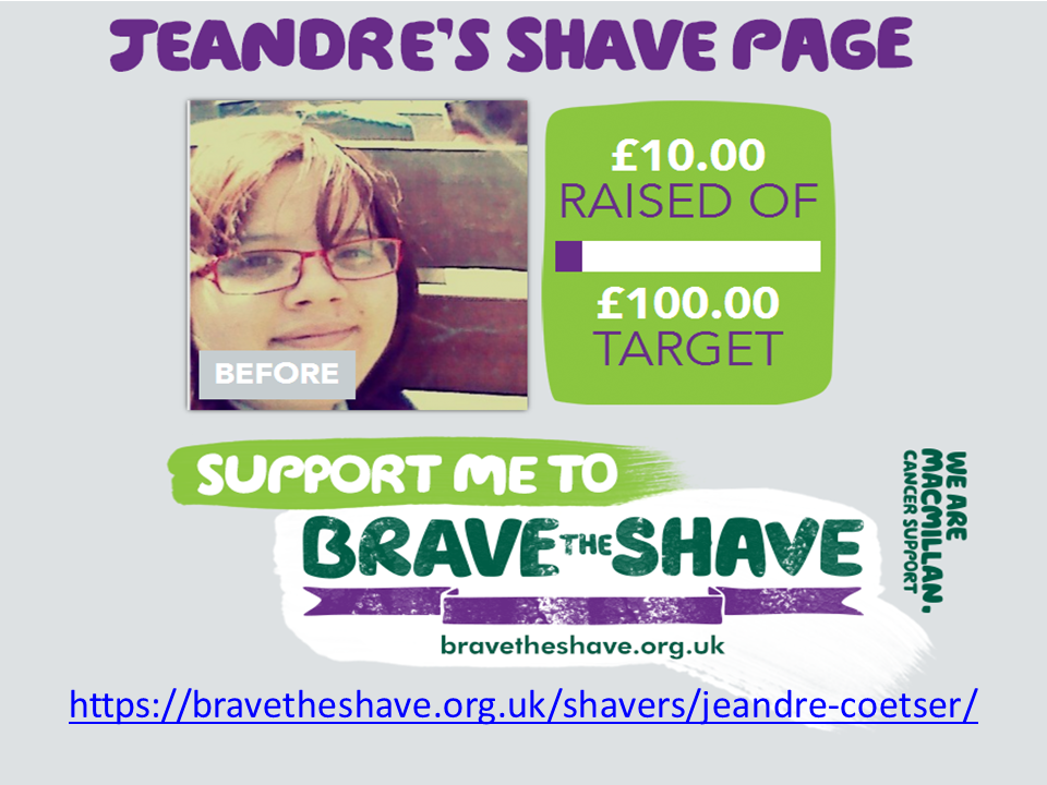 Simone's Butterfly: Supporting Jeandre's Brave to Shave