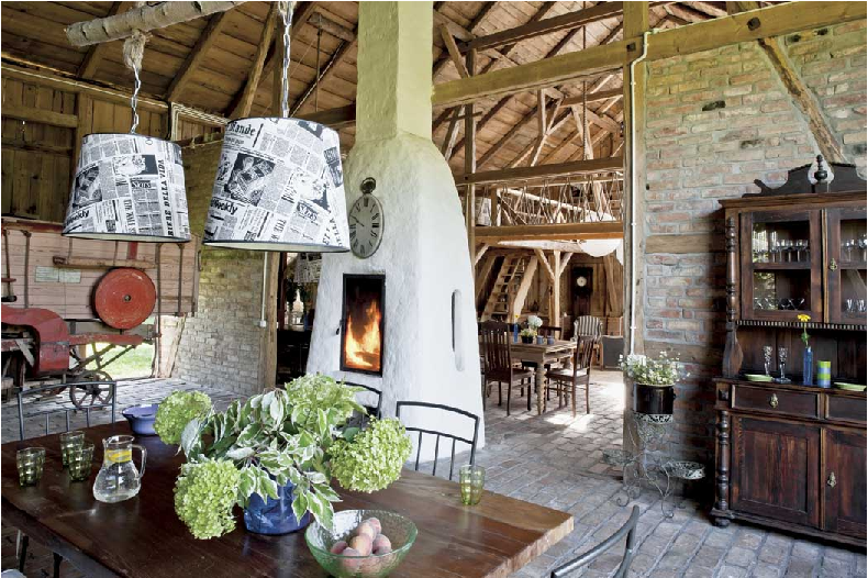 An amazing Polish barn