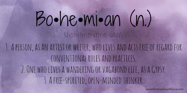 From Carly, With Love: Bohemia