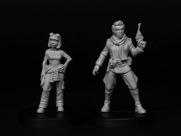 Wargame News and Terrain: Statuesque Miniatures: New Pulp Alley Pre ...