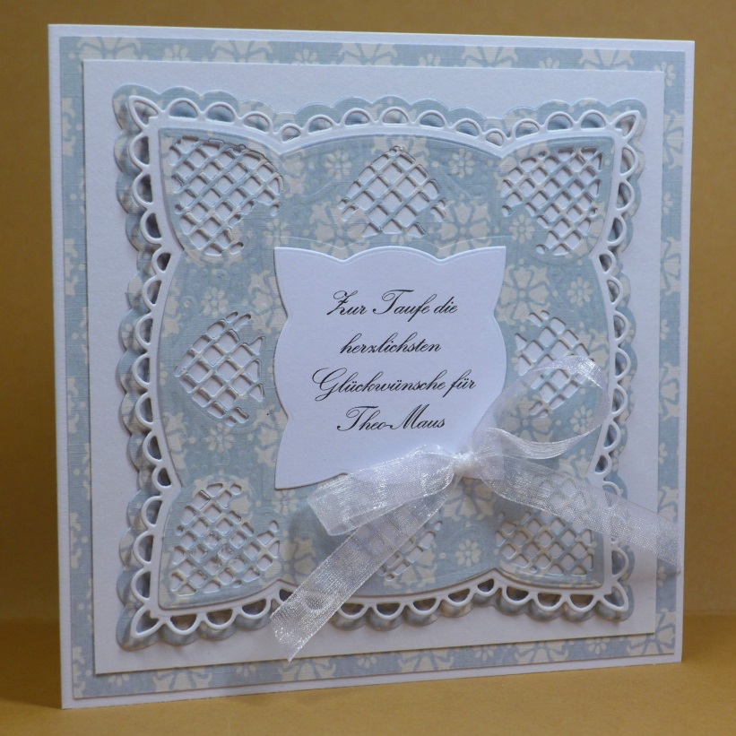 Simones Karten-Ecke: Karten zur Taufe / Cards for a Christening
