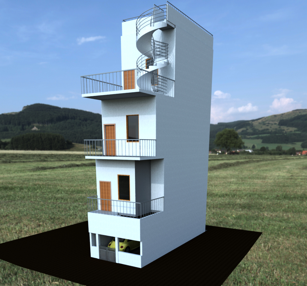 Revit Cloud rendering