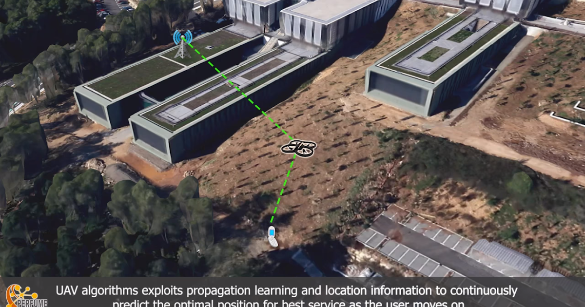 Telecoms Infrastructure Blog: Autonomous Relaying Drones