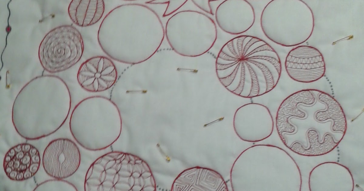 Websterquilt: Free Motion Friday - Helen Godden's Christmas Advent ...