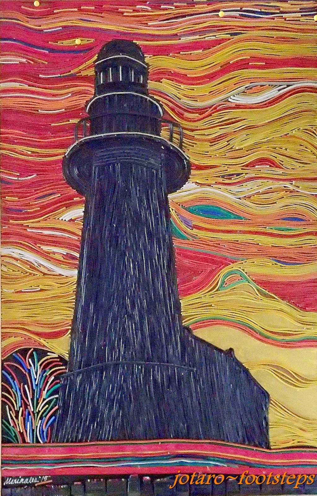 Footsteps - Jotaro's Travels: Art Gallery : Filipino Ivatan Art @ Batanes