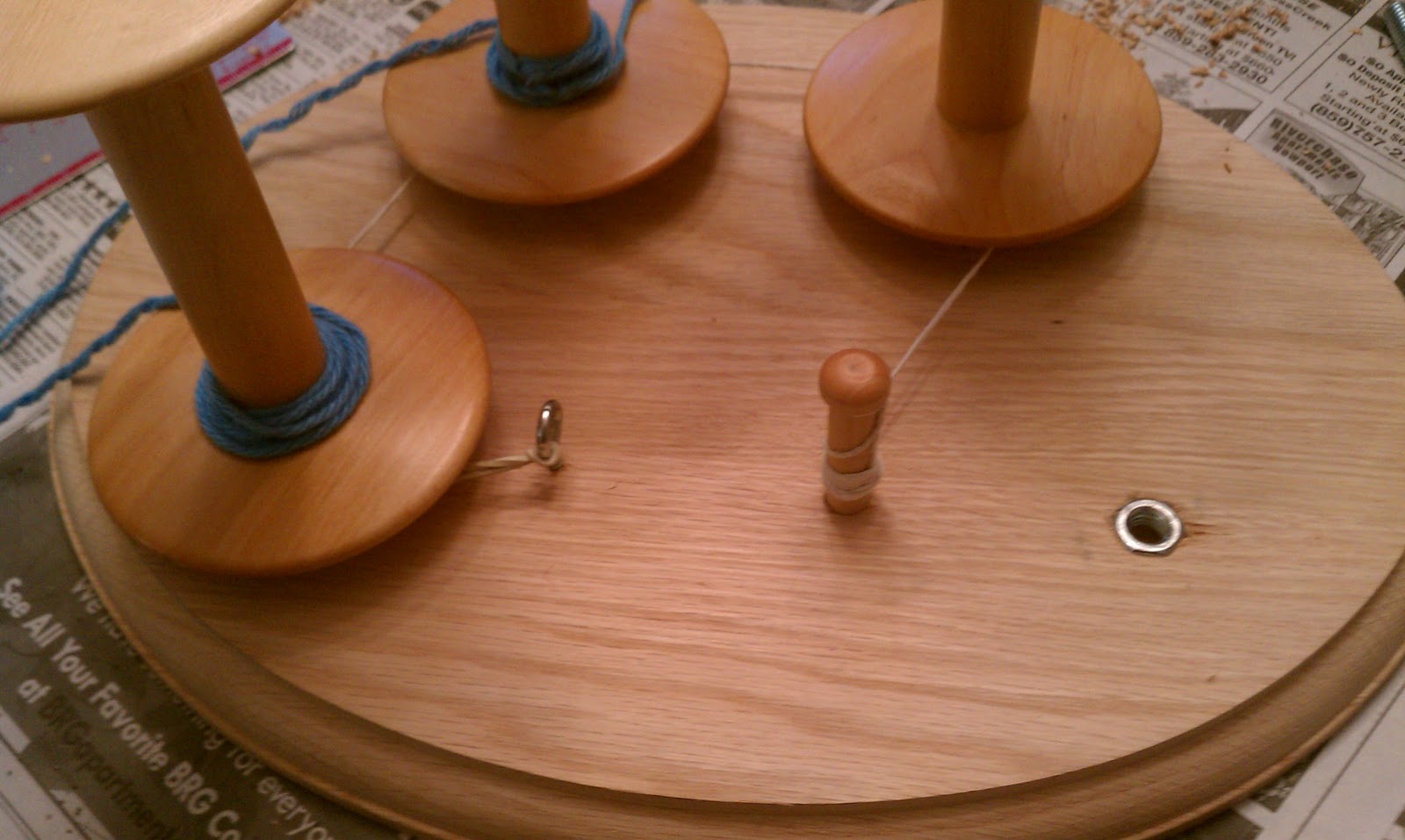 YarnEnvy: Tensioned Lazy Kate Plans