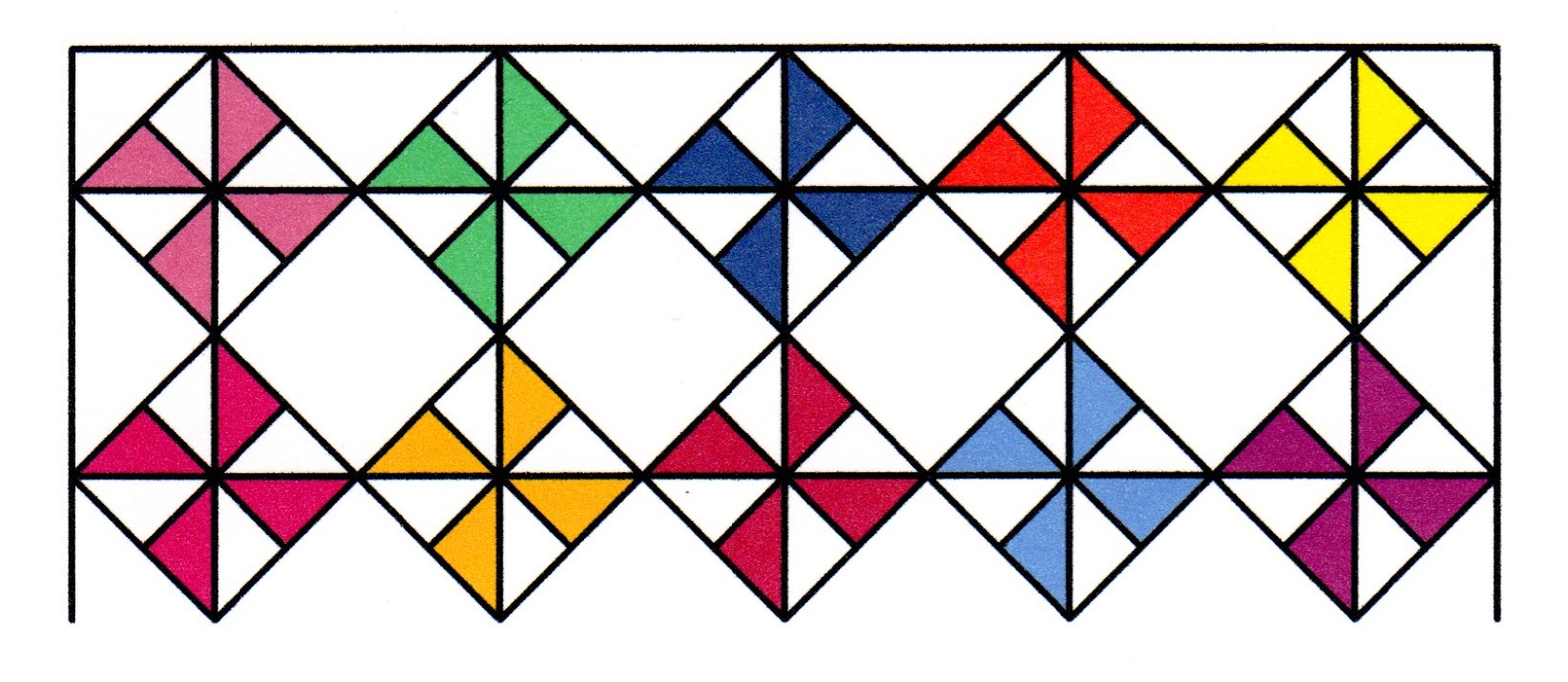 Maggie Malone's Quick Quilts: Half Square Triangles