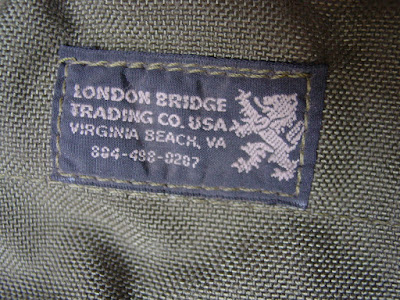 Webbingbabel: London Bridge Trading Buttpack Silver Label 90s