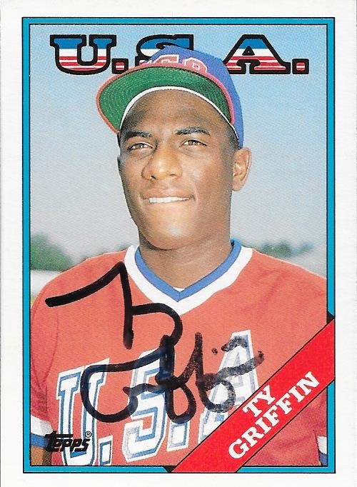 foul bunt: TTM Success - Ty Griffin