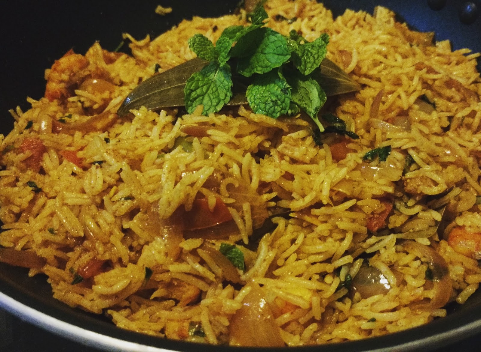 Prawns Biryani