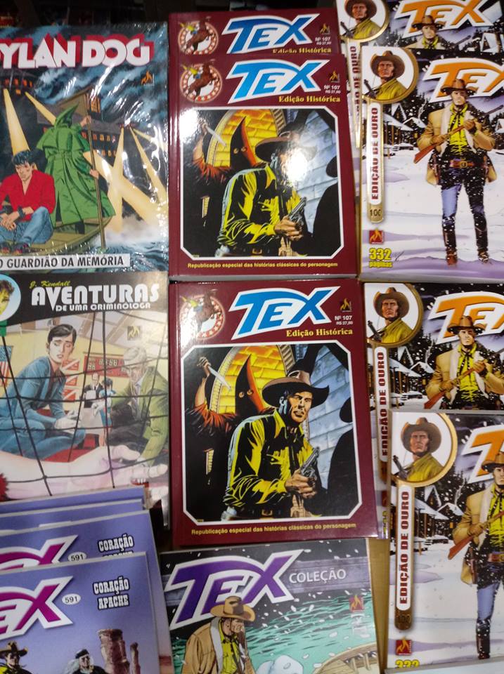 ZONA FRANCA COMICS: TEX - DYLAN DOG - JULIA KENDALL - MYTHOS EDITORA