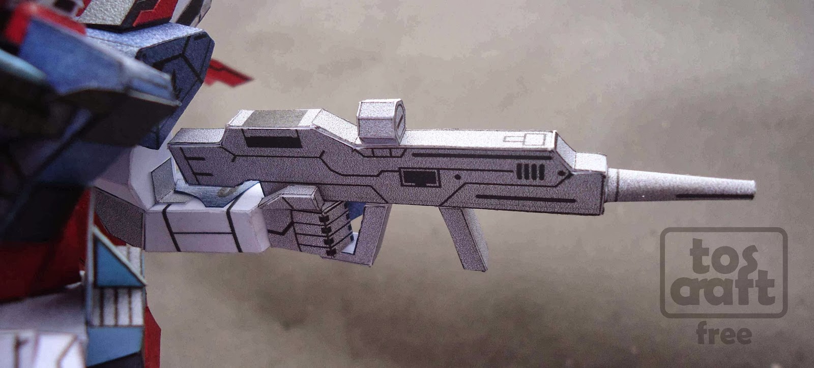 Tos-craft: DESTINY Gundam 1:144 papercraft
