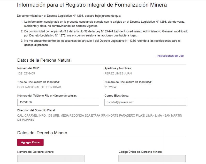 Contabilidad y Asesorias: INSTRUCTIVO DEL REINFO (Registro Integral de ...
