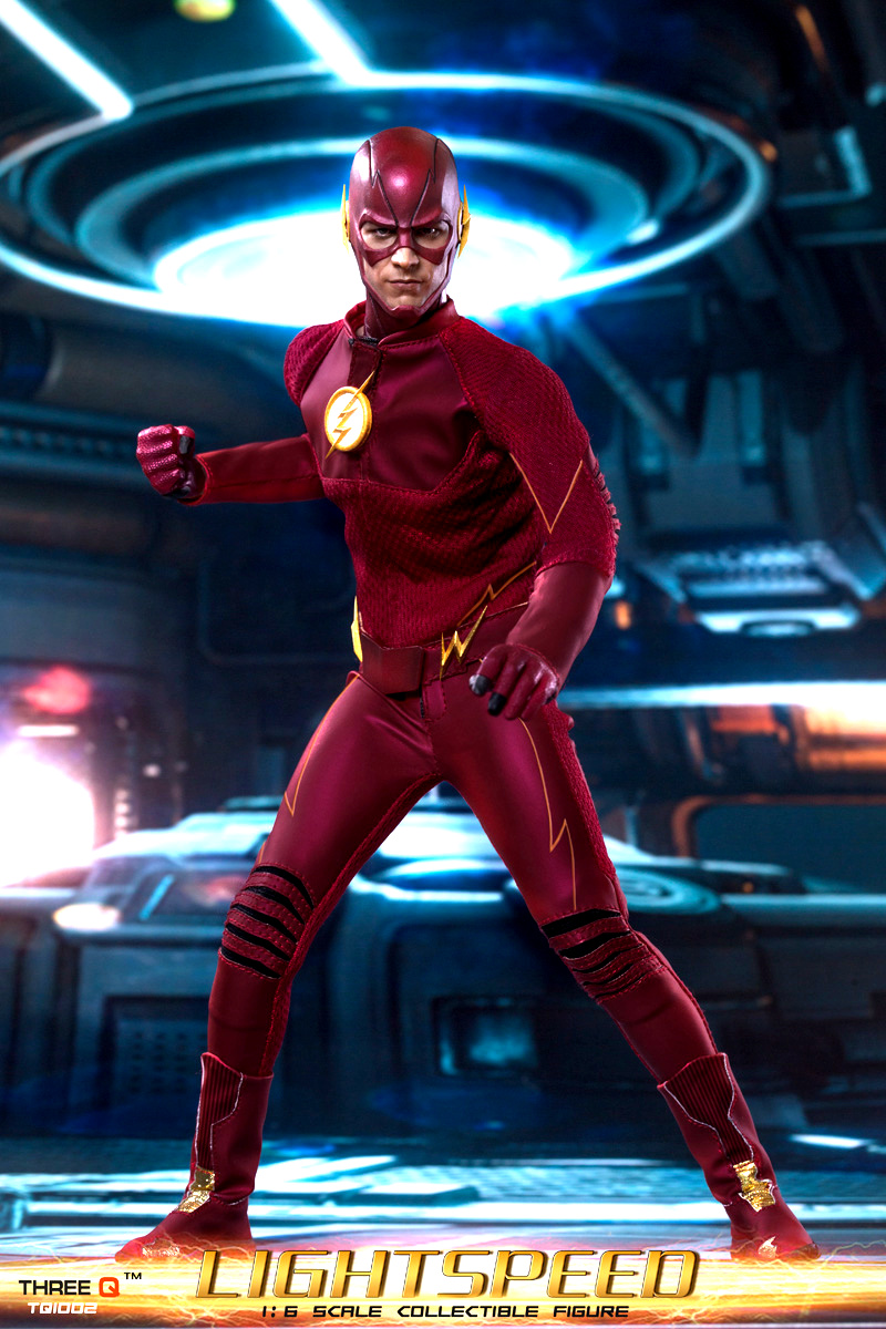 toyhaven: ThreeQ 1/6th scale Grant Gustin as Barry Allen / The Flash 12 ...