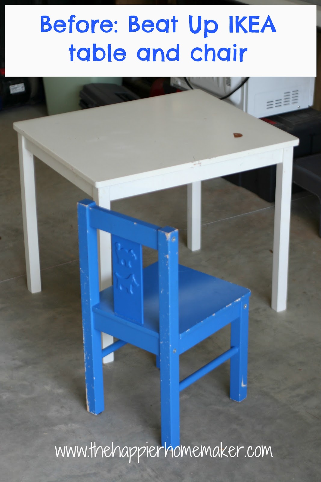 Ikea Table to Pirate Desk