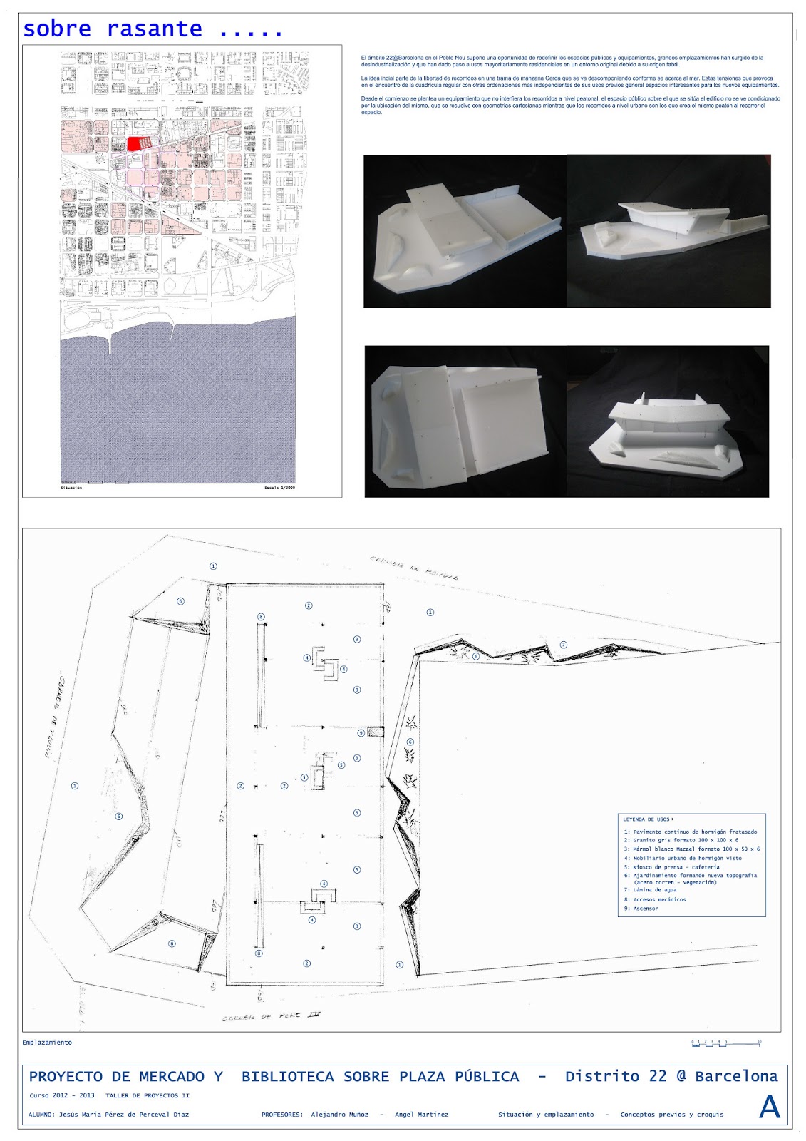 Taller de Proyectos II - Sobre Rasante
