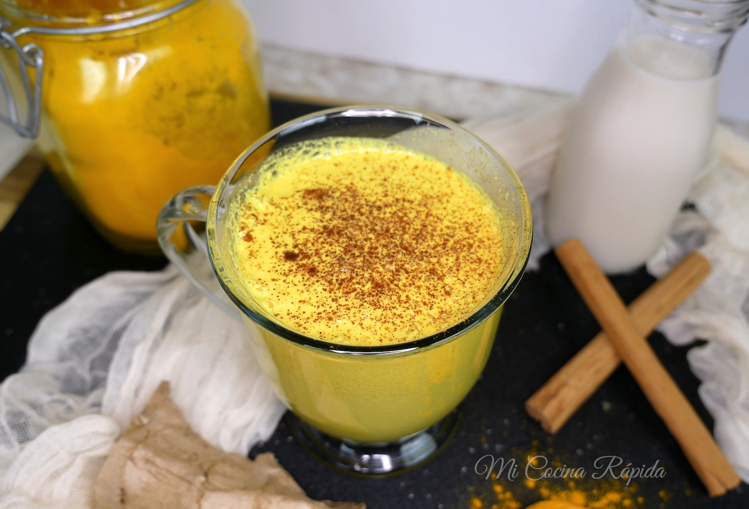 Leche Dorada - Latte de Cúrcuma