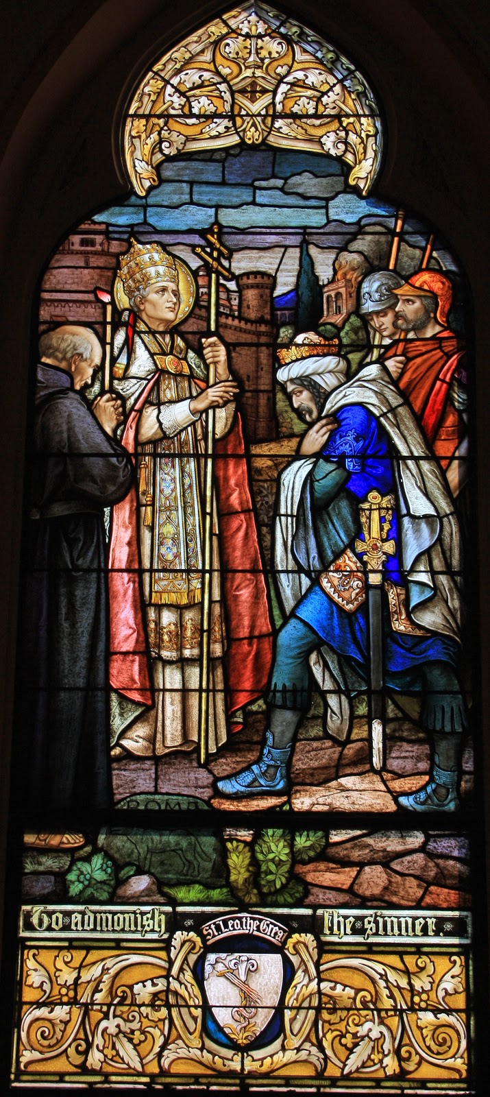 Snup's View From the Back Pew: Spiritual Works of Mercy Windows