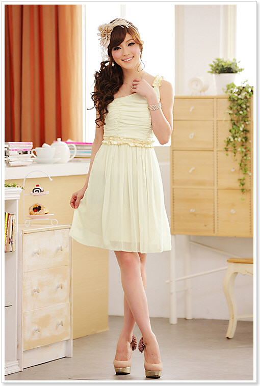 Dressy Delights: F009 Cupid Toga Dress