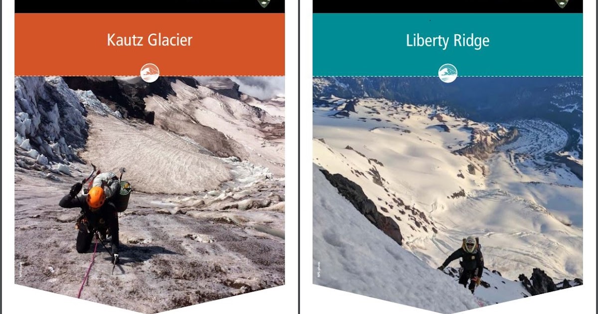 Mount Rainier Climbing: Kautz Glacier and Liberty Ridge In-Depth Route ...