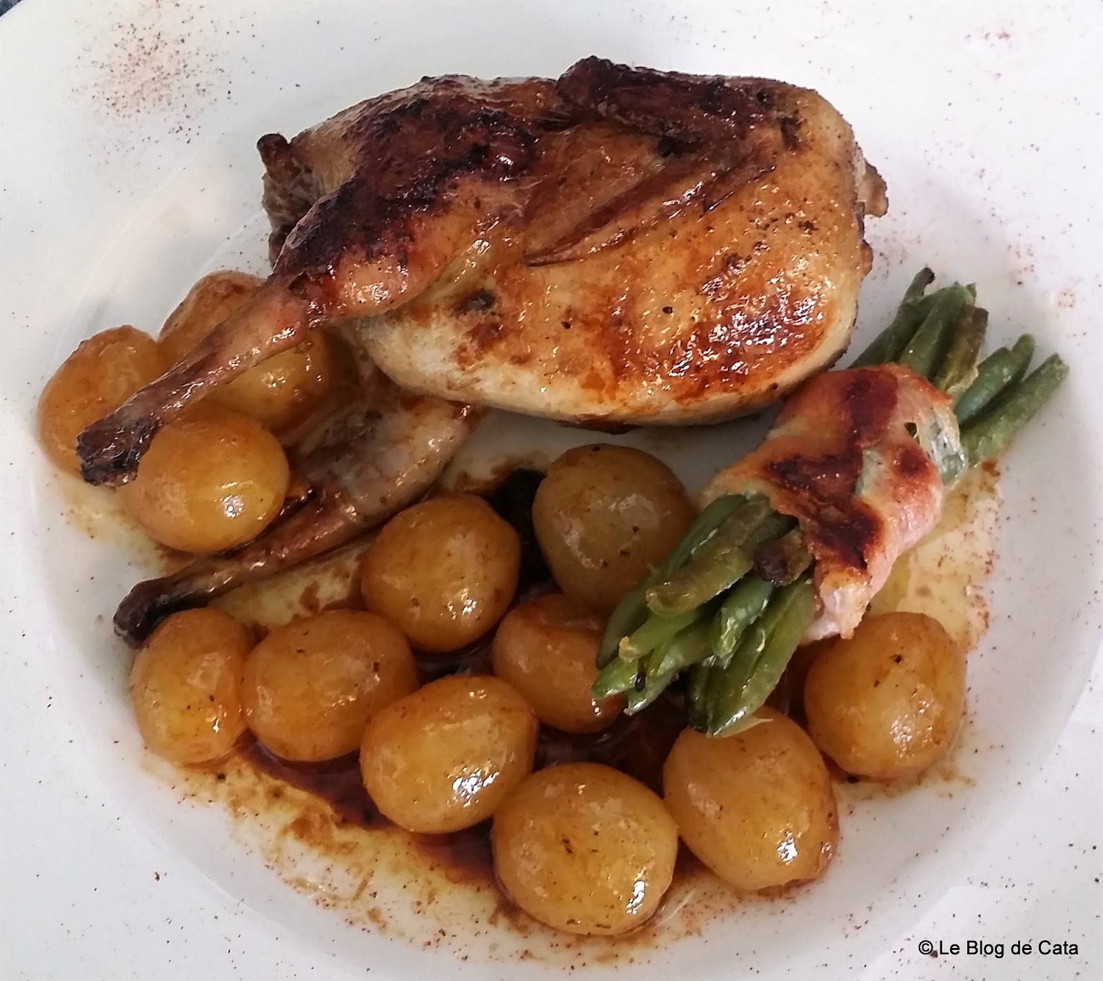 Recette De Cailles En Cocotte - Cailles en cocotte au raisin et au ...