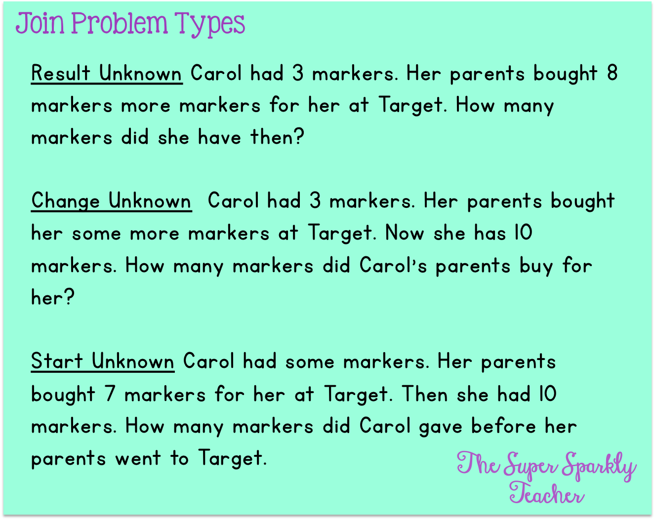 The Super Sparkly Teacher: Changing Up my Math Instruction