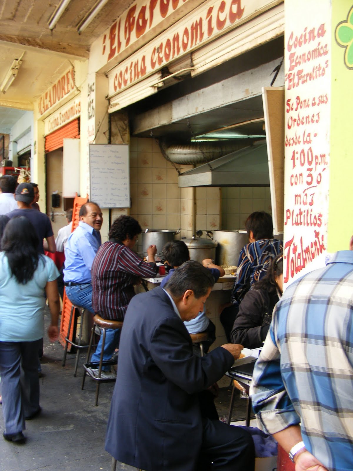 Street Gourmet LA: Comida Corrida, El Farolito,Mexico City: A Gourmet ...