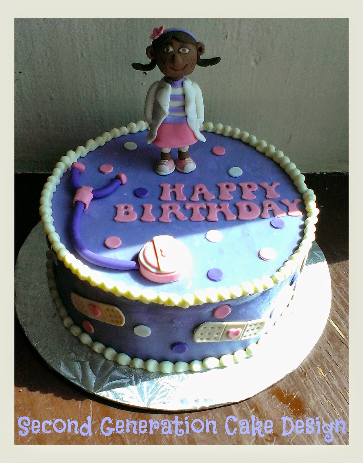 Second Generation Cake Design: Doc McStuffins Birthday Cake