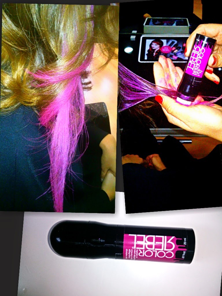 .: MELENA DE COLORES CON COLOR REBEL MAQUILLAJE TEMPORAL PARA EL CABELLO.