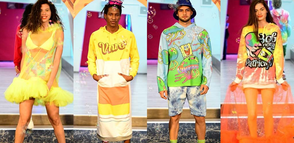 NickALive!: Edward Venero Readies 'VNRO x SB' SpongeBob Fashion Collection