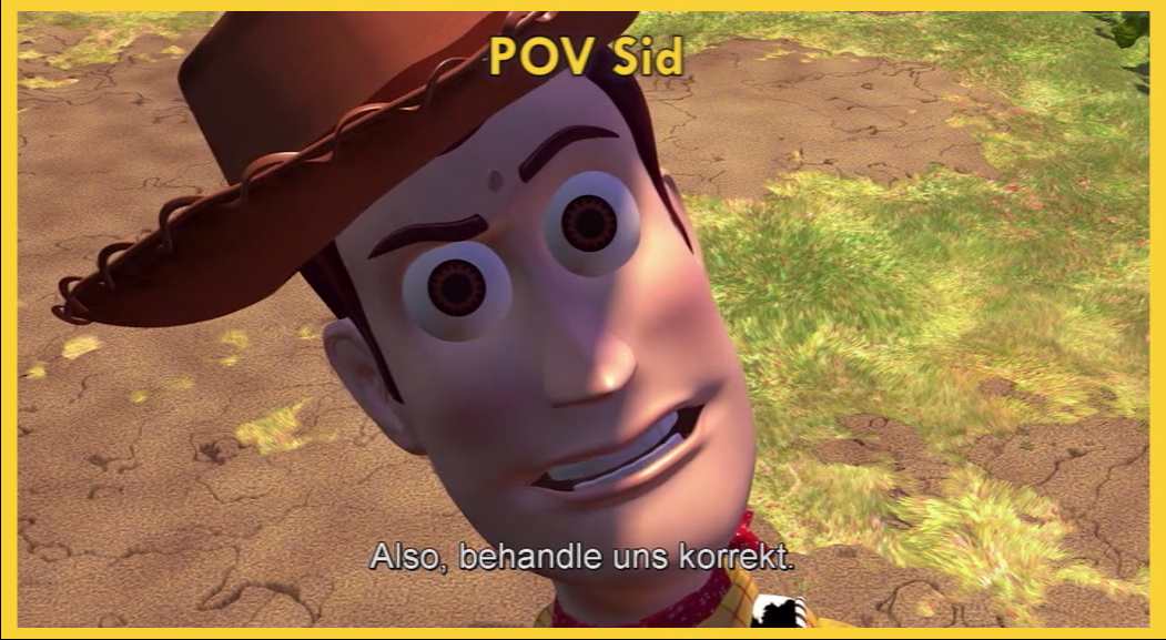 Colorful Animation Expressions: Moving point-of-view shots in TOY STORY