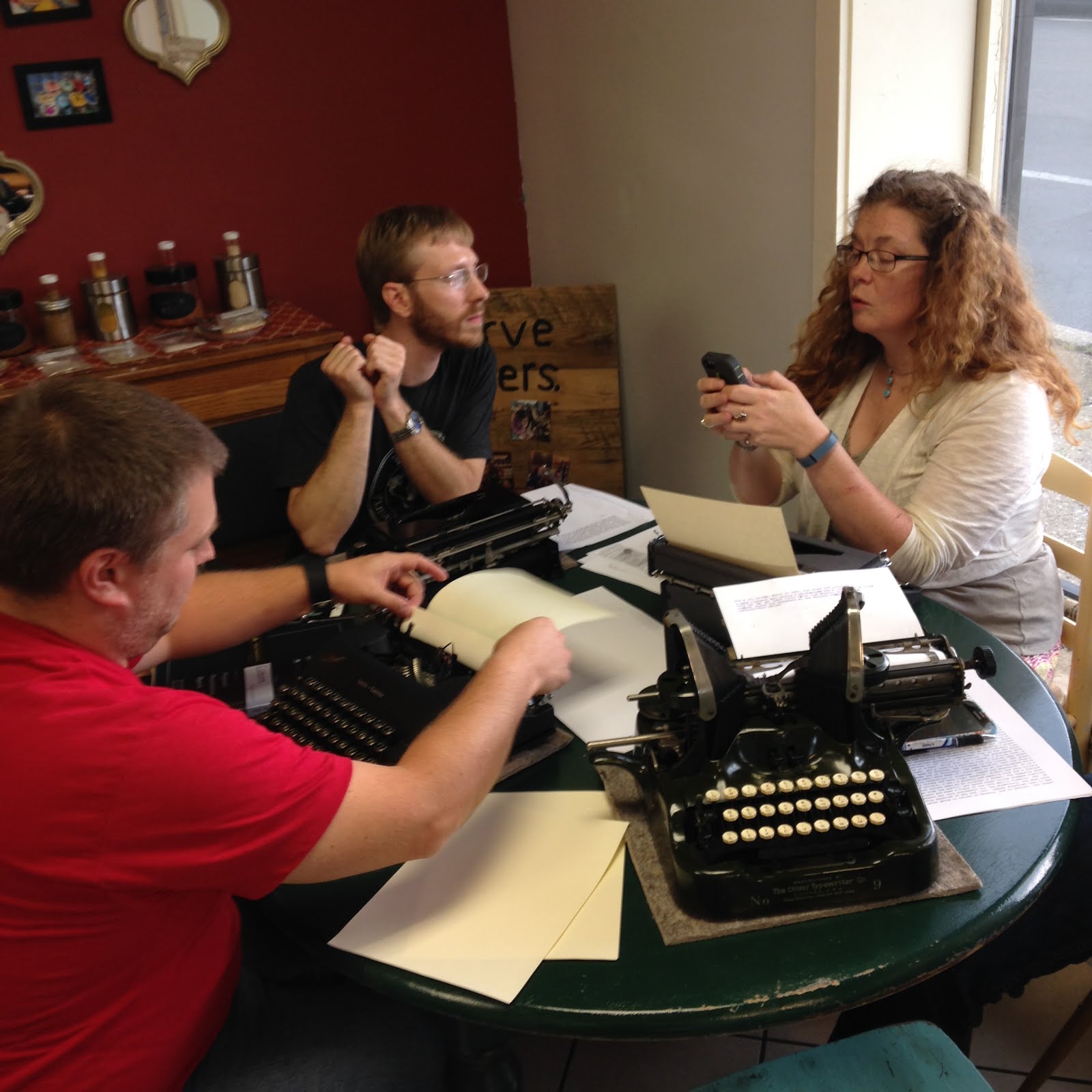 Typewriter weekend/ /THE TYPEWRITER REVOLUTION