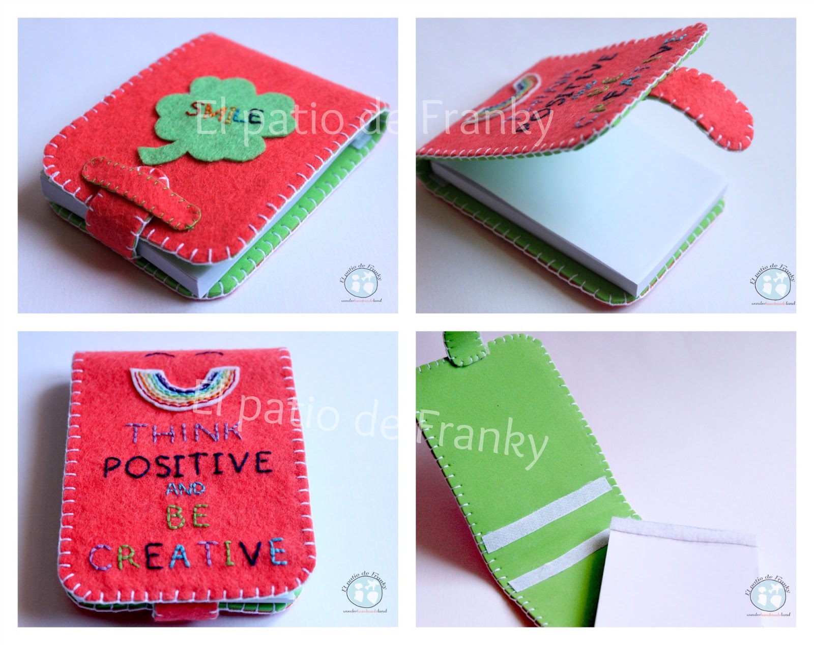 Nuevo formato de las Lucky Notebooks y nuevo diseño: " Think positive ...