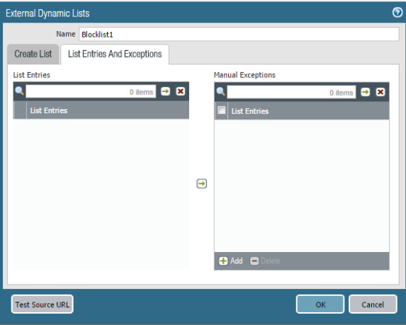 PaloAlto - Dynamic Block List – Part 1