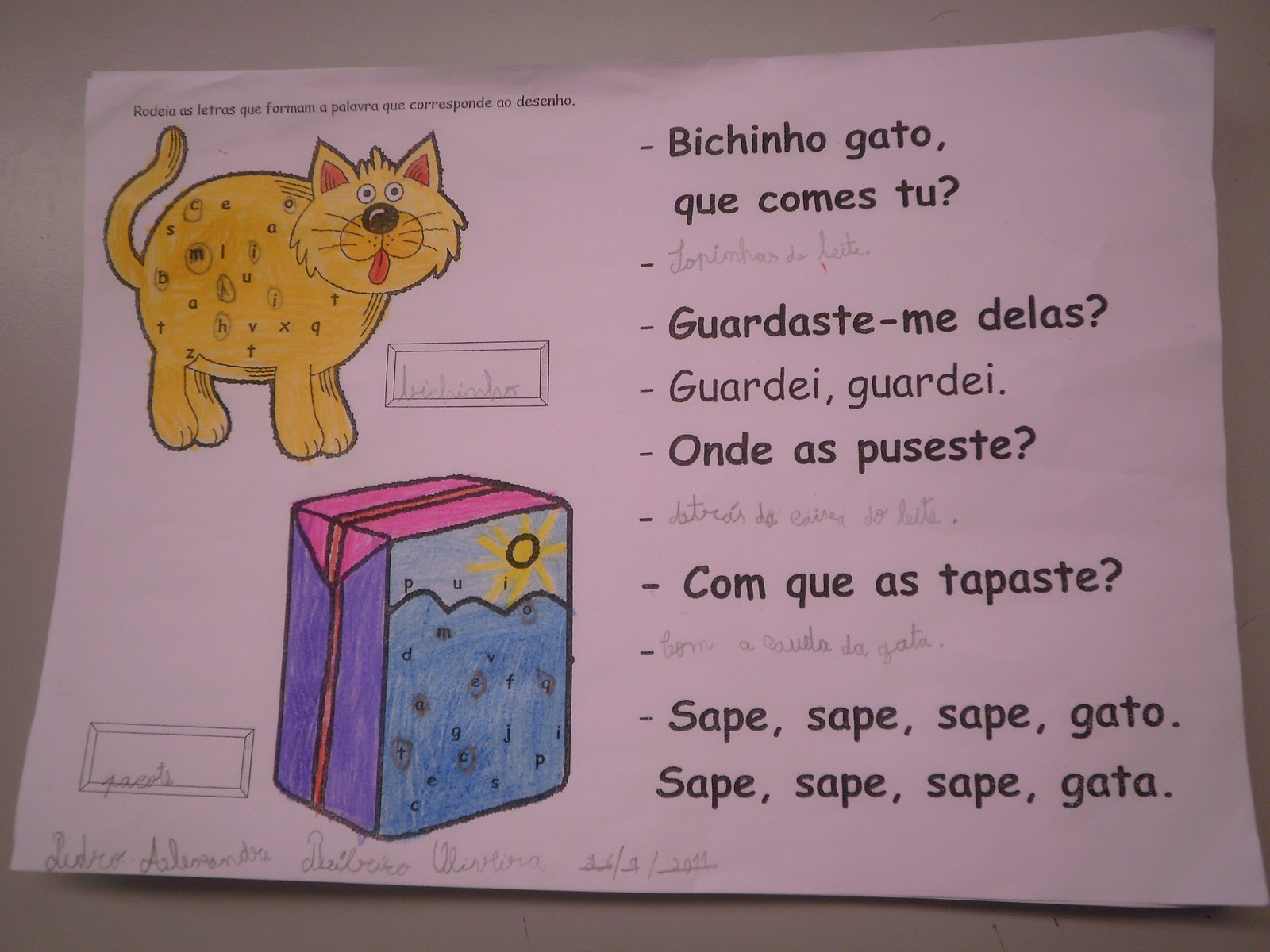 os fofinhos da quinta: LENGALENGA